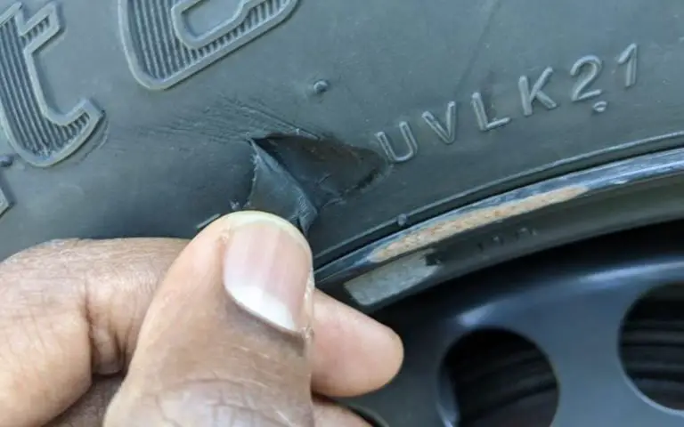 How To Know If Tire Damage From Hitting Curb?